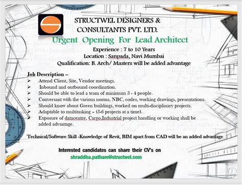 Shrija Manojkumar On Linkedin Urgent Hiring