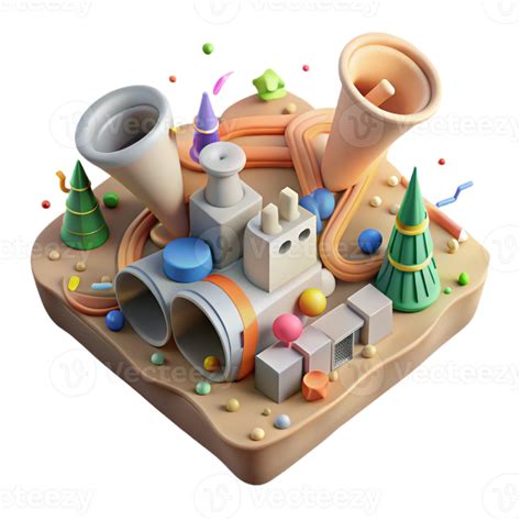 Dramatic Minimalist Noise Pollution Map Of City Cutout High Resolution