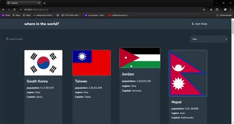 Ajinkya Rathod On Linkedin Country Data Fetch Api Project Using Html Css And Javascript