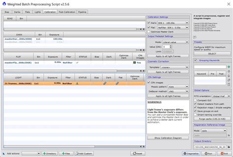 Wbppのエラー Failed To Detect The Reference Frame たのしい天体観測