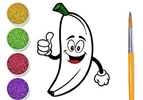 نقاشی موز برای کودکان؛ ۲۴ طرح زیبا برای رنگ آمیزی ستاره