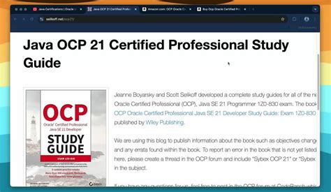 Sabari Balaji On Linkedin 💥oracle Java Ocp Certification Quick Guide Connect Sabari Balaji For