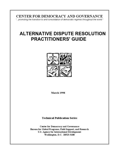 Alternative Disute Resolution Pdf Alternative Dispute Resolution