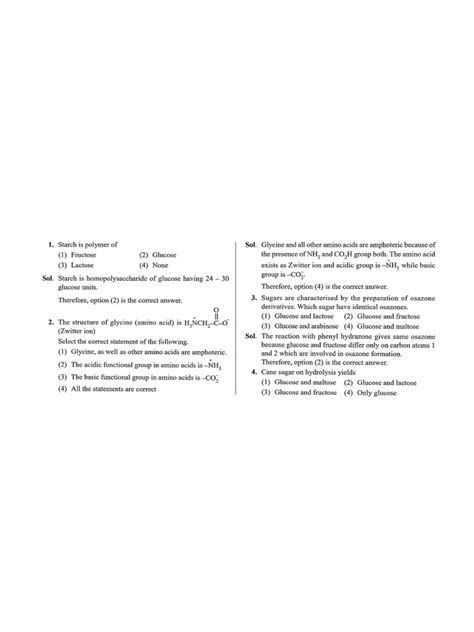 biochemistry chemistry questions pdf