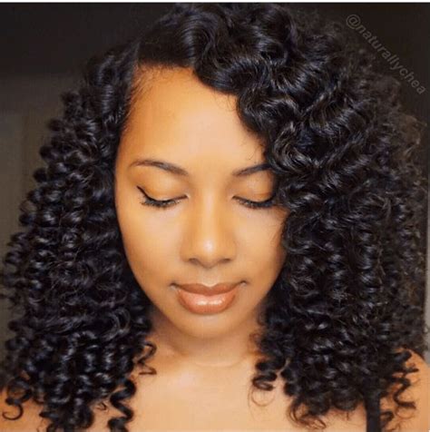 Heatless Wand Curls Using Flexi Rods Hair Growing Tips Natural Hair Styles Hair Styles
