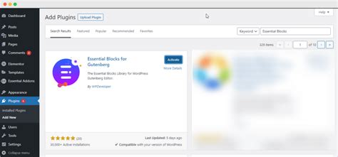 How To Insert Blocks With Essential Blocks For Gutenberg Essential