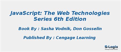 Leading Research Books In The Web Technologies Series S Logix