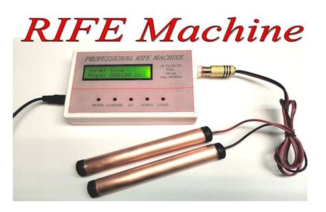 Rife Machine Hulda Clarks Multi Frequency Zapper Copper Electrodes