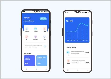 Android Ui Wireframe For Finance App Android Ui Wireframe For Finance App