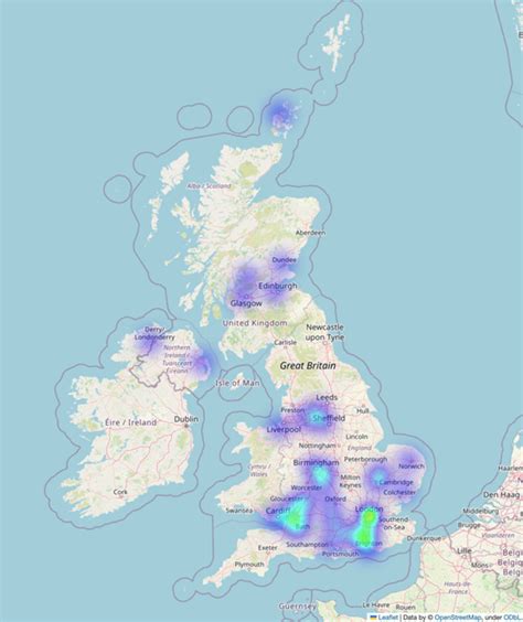 Openuk Details Uk Open Source Heatmap And 2024 Honours List