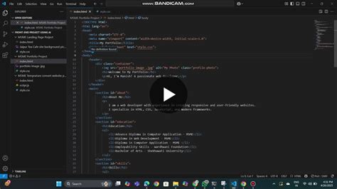 Oasisinfobyte Webdevelopment Internship Html Css Portfoliowebsite