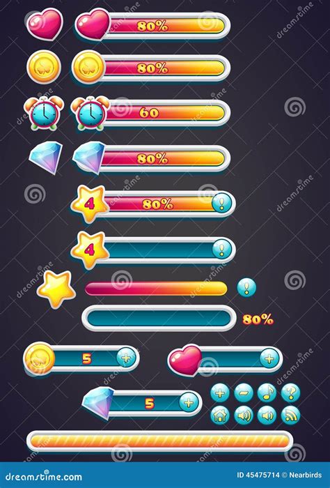 Game Icons With Progress Bar Digging As Well As A Progress Bar Download For Computer Games