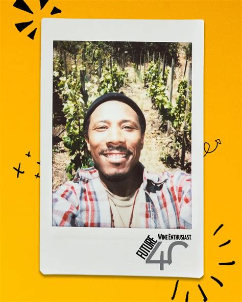 big thanks to everyone involved in getting me into wineenthusiast future 40 this is a huge