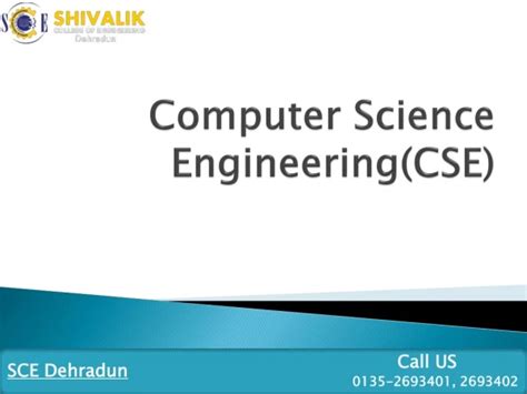 ppt computer science and engineering colleges in bangalore powerpoint
