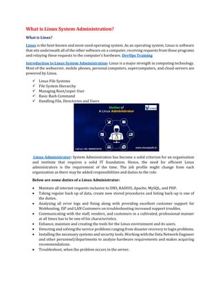 DevOps Training In Ameerpet PDF