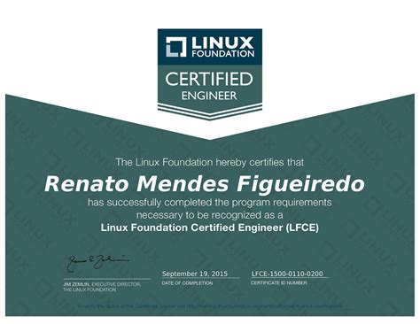 Linux Foundation Certified Engineer Renato Mendes Figueiredo Medium