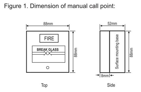 Conventional Manual Call Point SB106 Professional Conventional And Intelligent Fire Alarm System