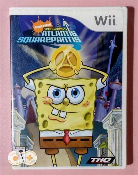 Spongebobs Atlantis Squarepantis [wii Game] [ntsc English Language] [cib Complete In Box