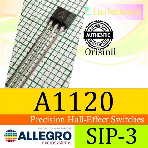 A1120 120 Precision Hall Effect Switches Allegro Microsystems Original Lazada Indonesia