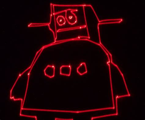 arduino laser show with real galvos 8 steps with pictures