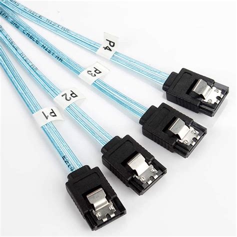 Internal Mini Sas To Sata Cable Sff 8643 To Sata Forward Breakout