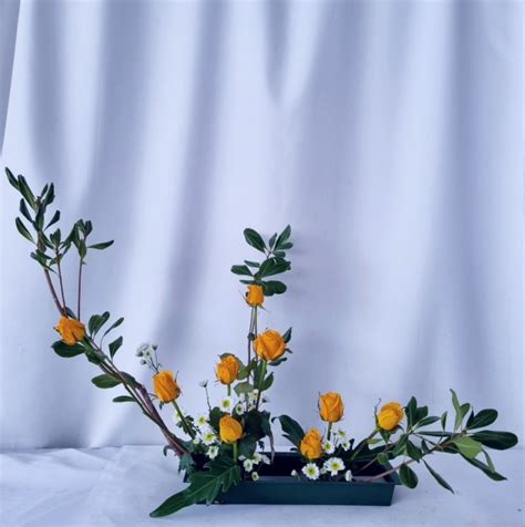 서울플라워디자인학원 과정평가형 화훼장식기능사반 한국형꽃꽂이분리형 네이버 블로그