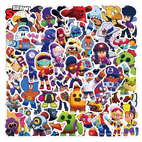 Pcs Brawl Stars Stickers Brawl Stars Store