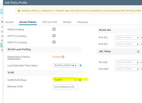 Networking Cisco 9800 L Controller Internal Dhcp Not Working Guest