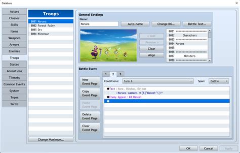 MV YEP Row Formation Issue RPG Maker Forums