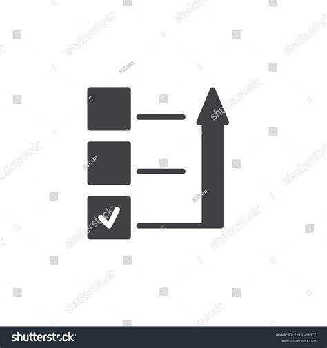 Priority Task Checklist Vector Icon Filled Stock Vector Royalty Free 2275103677 Shutterstock