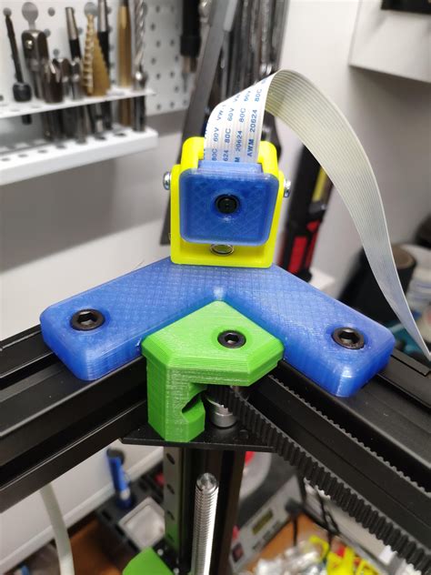 Raspberry Pi Cam V21 Mount Von Farnsworth Kostenloses Stl Modell