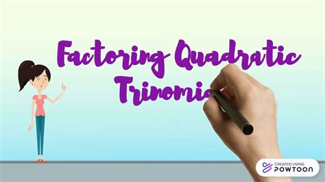 Factoring Quadratic Trinomials YouTube