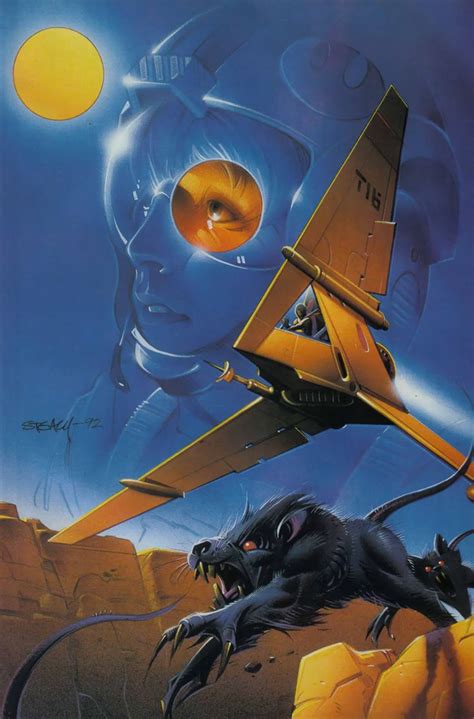 Bulls Eying A Womp Rat By Ken Steacy Star Wars Concept Art Star