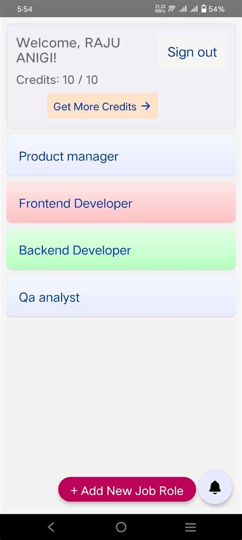 Nookesh Karri On Linkedin Ai Buildinpublic Android Ccbp Interviews Jobs