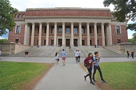 Harvard University Campus In Cambridge Editorial Stock Photo Image Of