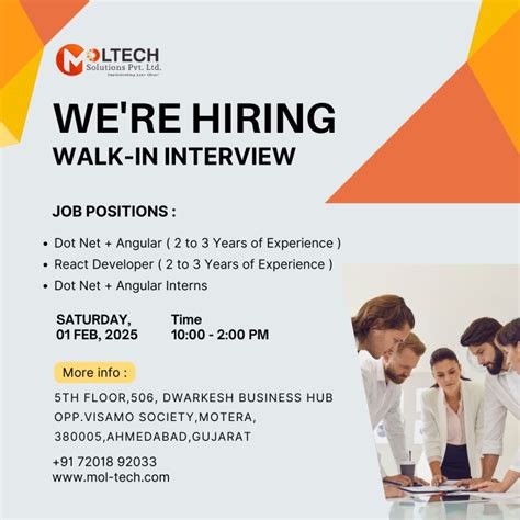 Moltech Walkininterview Itjobs Angulardeveloper Dotnetdeveloper