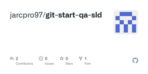 GitHub Jarcpro97 Git Start Qa Sld