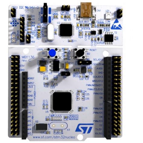 Nucleo F411re Stm32f411re Mbed Development Board Italian Method Semiconductor Imported Arduino