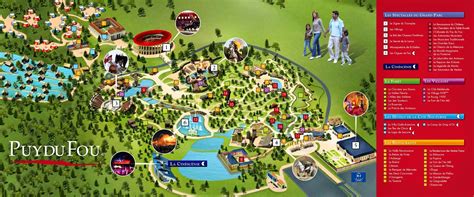 Plan Du Puy Du Fou Info ≡ Voyage Carte Plan