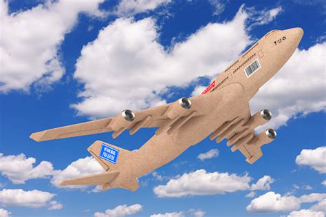 판지 소포 상자로 상업 산업화물 배달 제트 비행기 3d 렌더링 개념에 대한 스톡 사진 및 기타 이미지 개념 디지털 생성 이미지 바람 Istock
