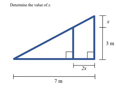 Solved Determine The Value Of X Chegg Com