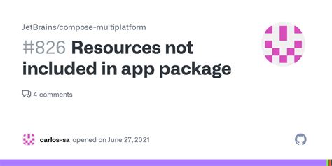Resources Not Included In App Package · Issue 826 · Jetbrainscompose