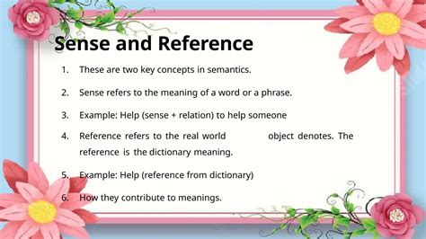 Semantics Lecture 3 Sense Relation And Lexical Relationpptx