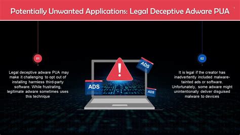 Legal Deceptive Adware Potentially Unwanted Application Training Ppt Ppt Sample
