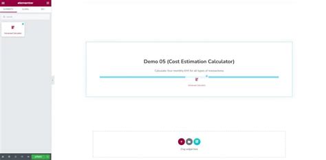 Make Cost Estimation Calculator Using Elementor And Element Pack