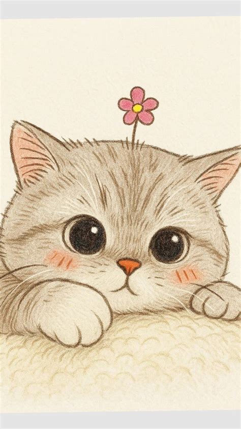 Я люблю тебя моя прелесть Dibujos Aesthetic Gatos Ideas De Dibujos