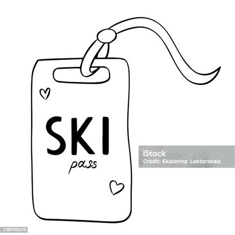 스키 패스 그래픽 라인 그림입니다 산에서 스키와 스노우 보드를 위해 투명한 배경 카드에 고립 된 벡터 겨울에 대한 스톡 벡터 아트 및 기타 이미지 Istock