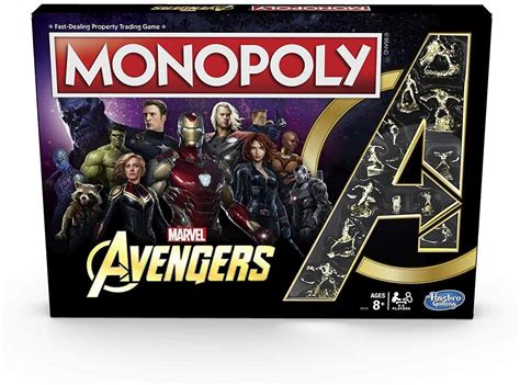 Monopoly: Marvel Avengers Edition Board Game for Ages 8 and Up | Lazada PH
