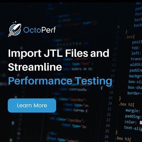 Feature Highlight Import Jtl Results From Jmeter Octoperf Octoperf