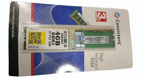 Ddr Sdram Consistent 4gb Ddr3 Desktop Ram At Best Price In Noida Id 2852143979073